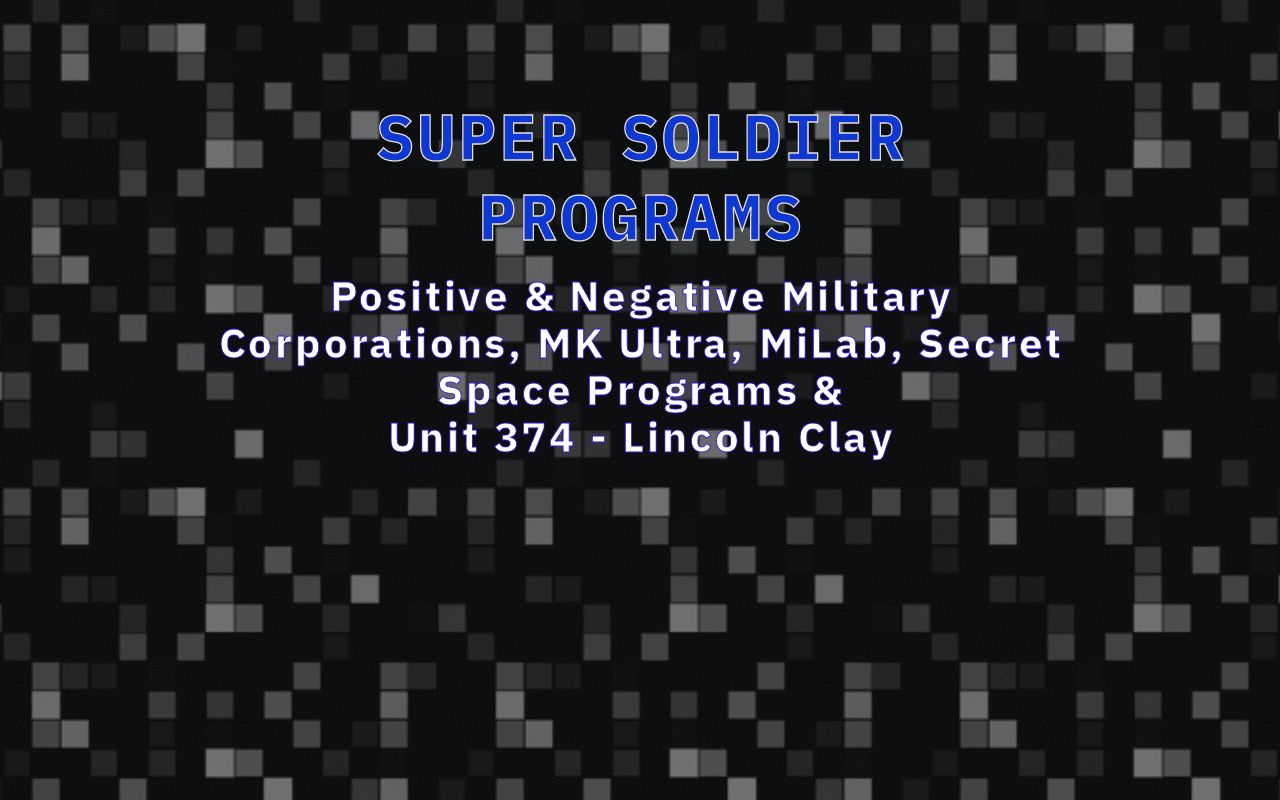 Super Soldier Programs